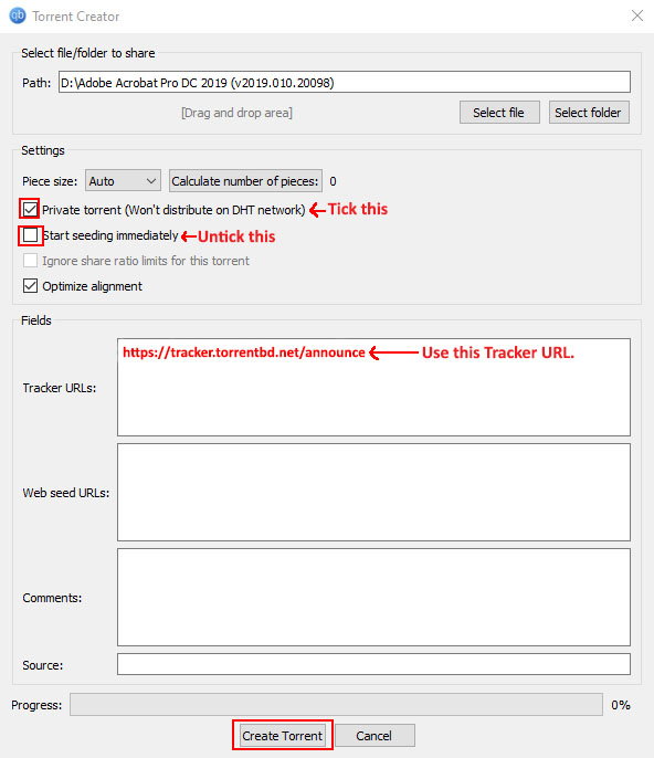 TorrentBD | How To Upload